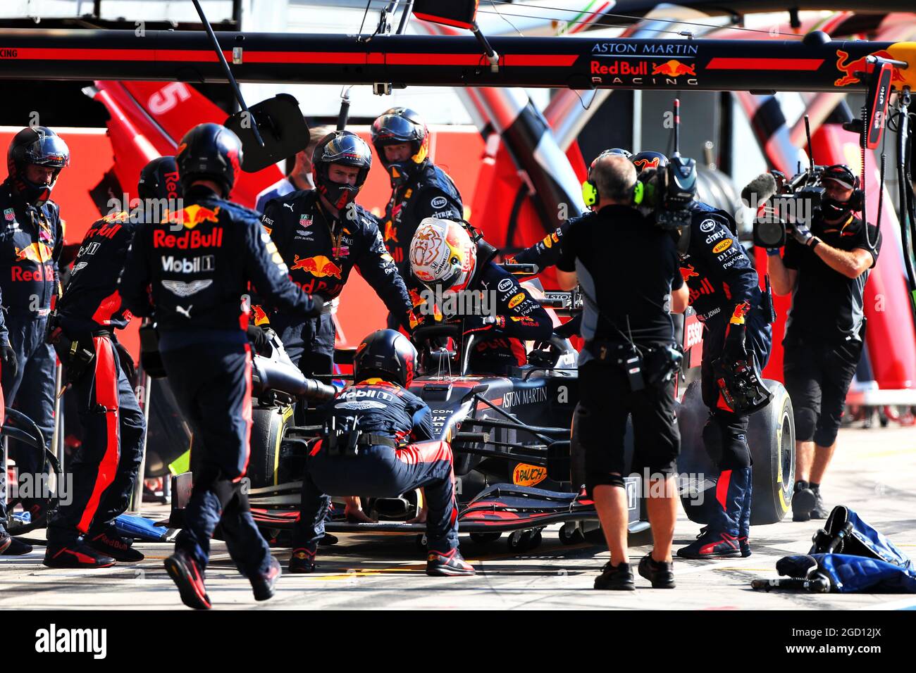 Red bull racing rb16 retired from race hi-res stock photography and ...