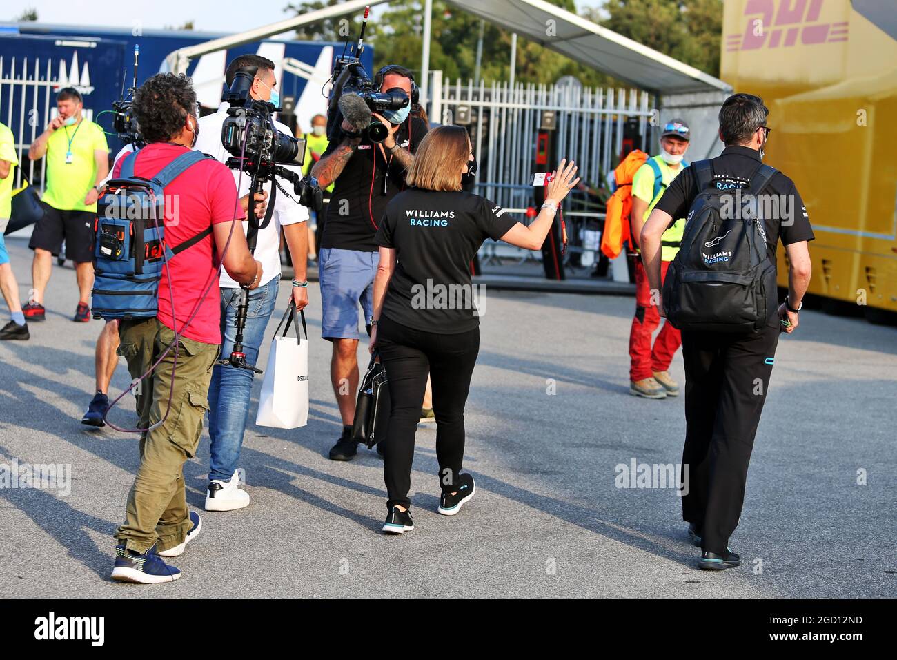 Williams racing deputy team principal leaves paddock husband marc ...
