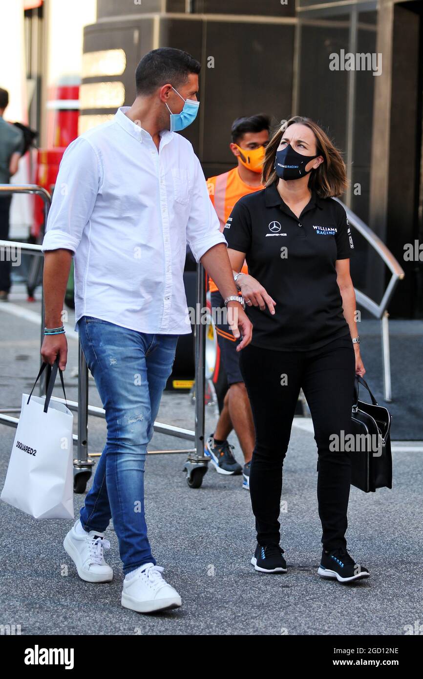 Williams racing deputy team principal leaves paddock husband marc ...