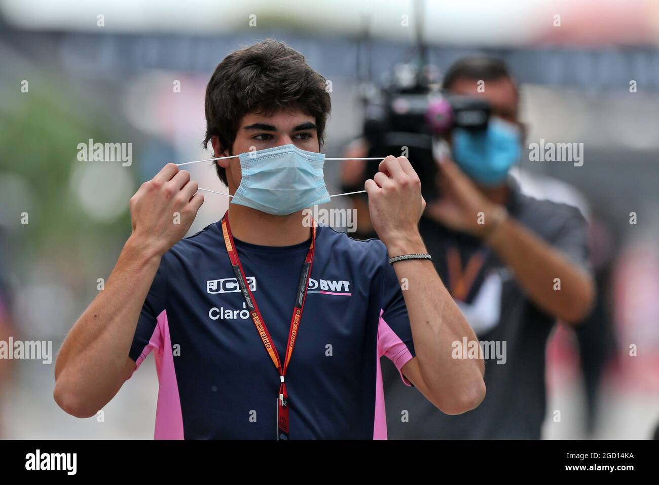Lance Stroll (CDN) Racing Point F1 Team. Russian Grand Prix, Saturday ...