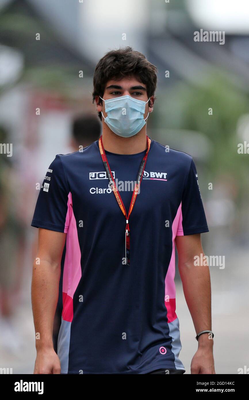 Lance Stroll (CDN) Racing Point F1 Team. Russian Grand Prix, Saturday ...