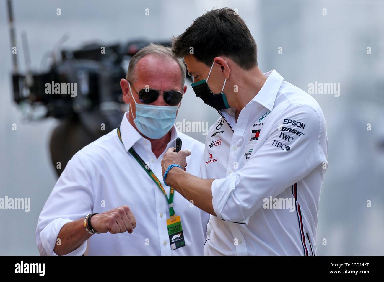 Toto Wolff (GER) Mercedes AMG F1 Shareholder and Executive Director ...