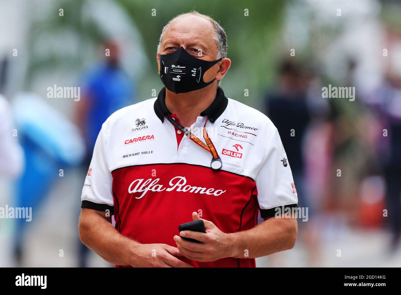 Frederic Vasseur (FRA) Alfa Romeo Racing Team Principal. Russian Grand ...