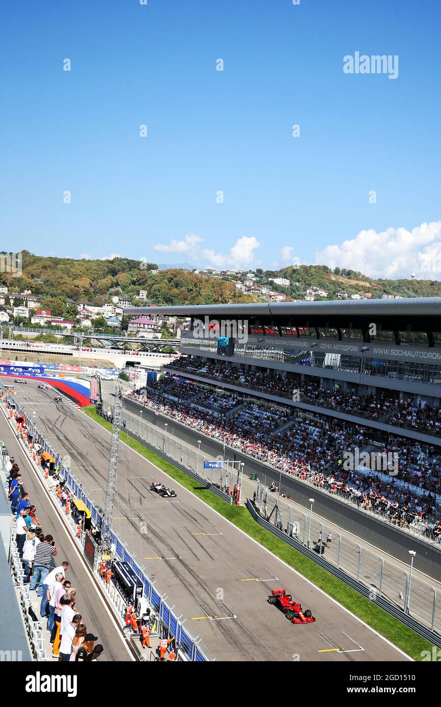 Charles Leclerc (MON) Ferrari SF1000. Russian Grand Prix, Sunday 27th ...