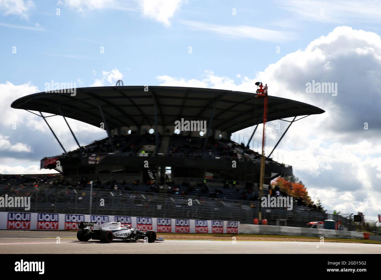 George Russell (GBR) Williams Racing FW43 Stock Photo - Alamy