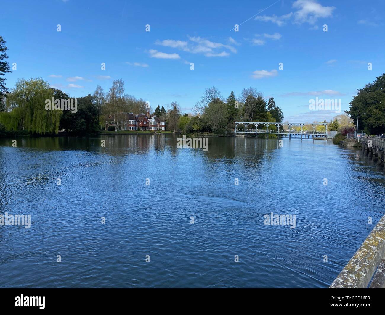 Marsh Lock, Henley Stock Photo - Alamy