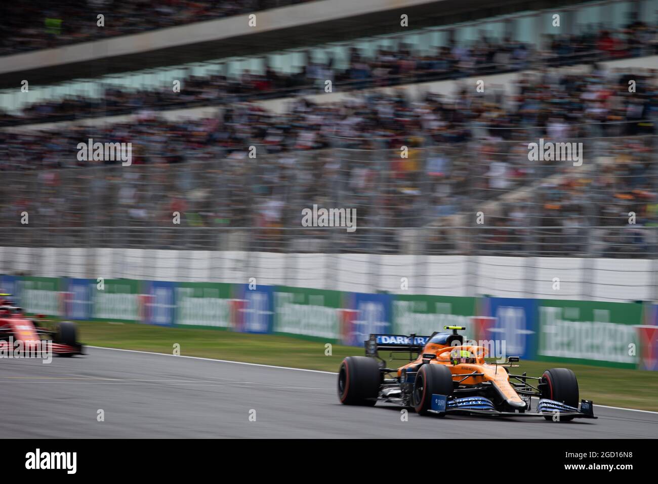 Lando Norris (GBR) McLaren MCL35. Portuguese Grand Prix, Sunday 25th ...