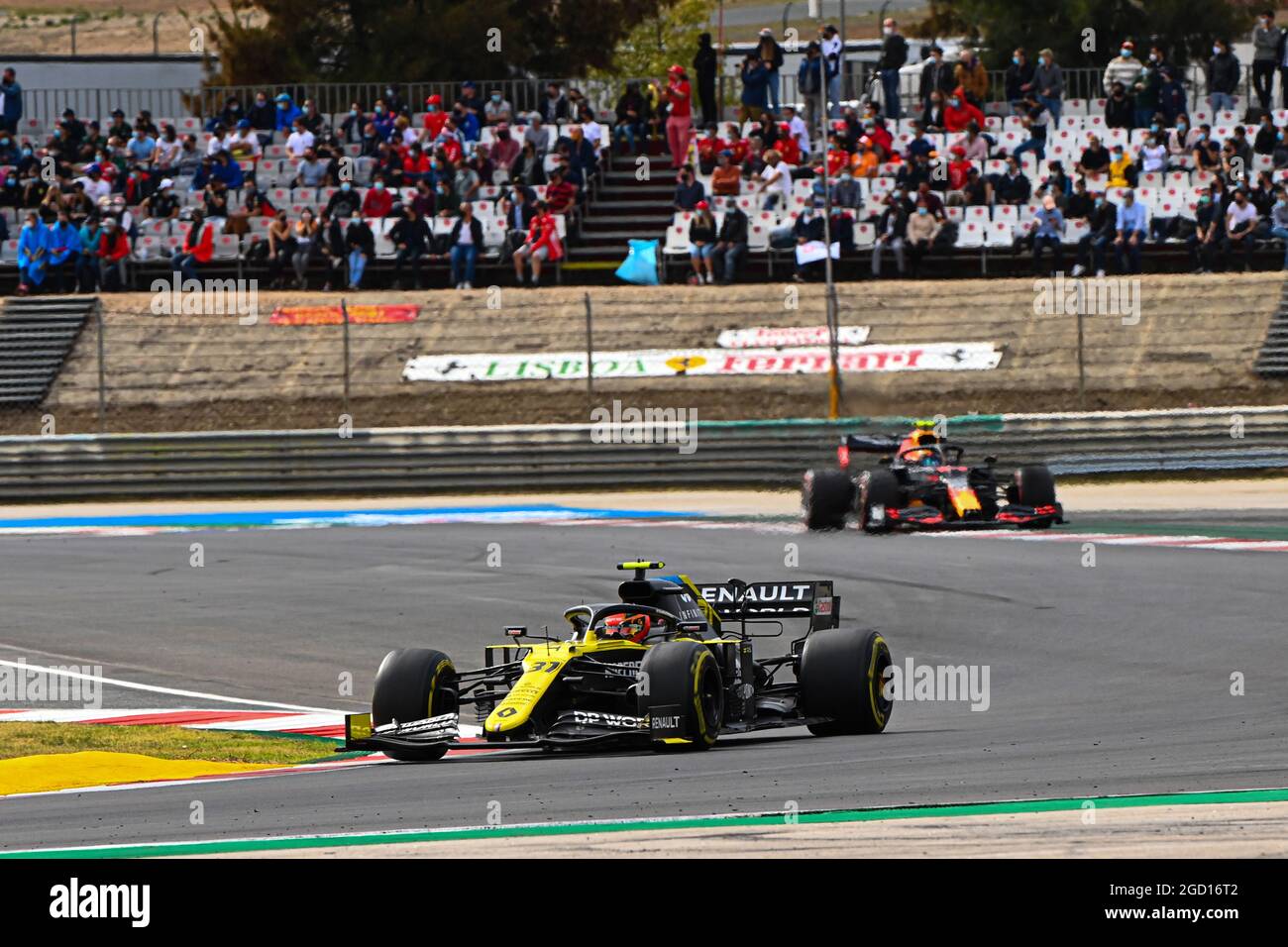 Esteban Ocon (FRA) Renault F1 Team RS20. Portuguese Grand Prix, Sunday ...