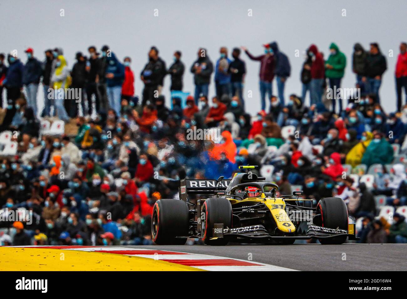Esteban Ocon (FRA) Renault F1 Team RS20. Portuguese Grand Prix, Sunday ...