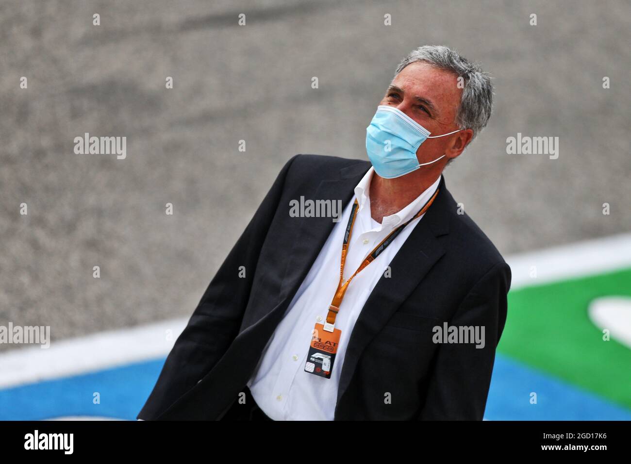 Chase Carey (USA) Formula One Group Chairman on the grid. Emilia ...