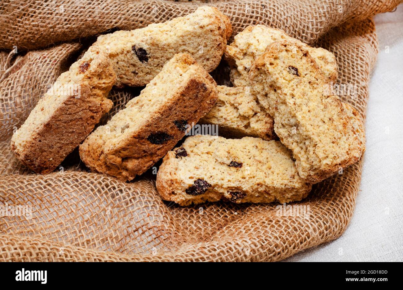 Traditional South African Muesli health rusks Stock Photo - Alamy