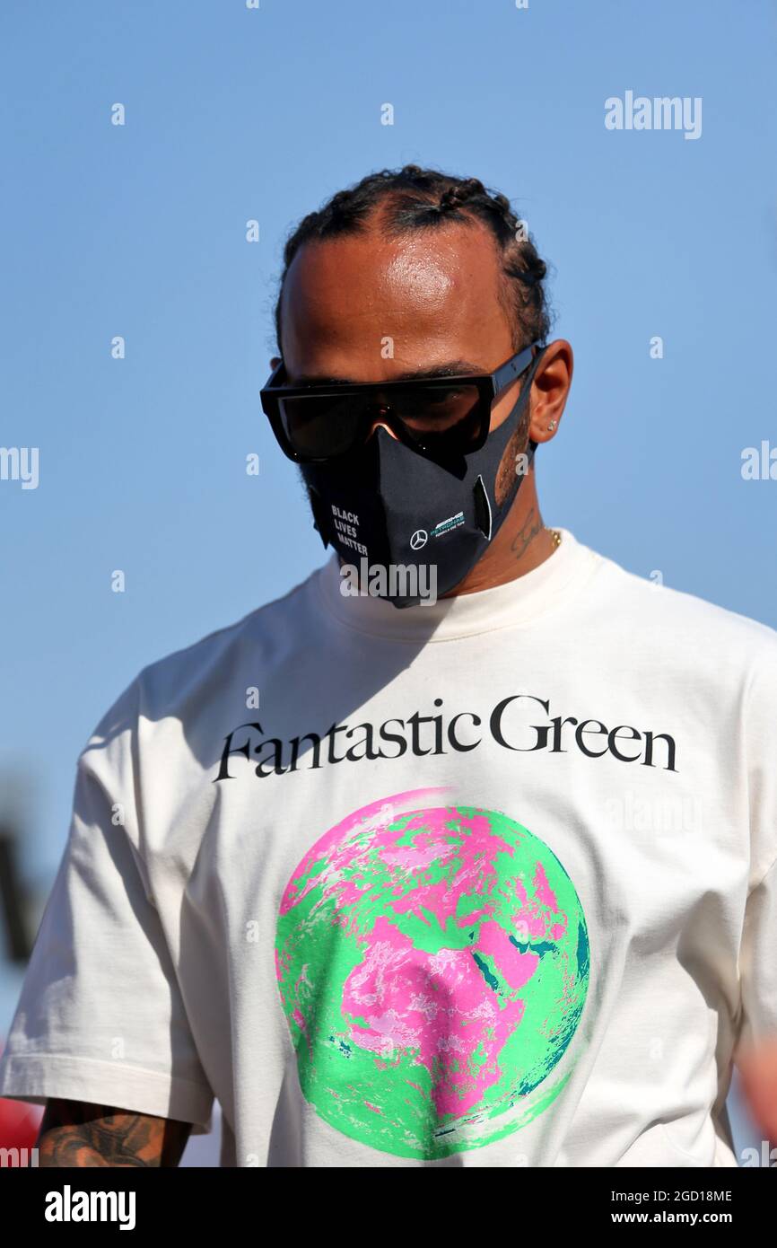 Lewis Hamilton (GBR) Mercedes AMG F1. Bahrain Grand Prix, Thursday 26th ...
