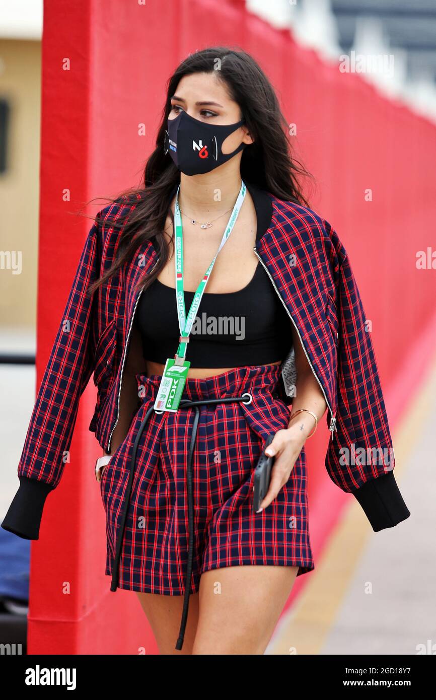 Sandra Dziwiszek (POL), girlfriend of Nicholas Latifi (CDN) Williams ...