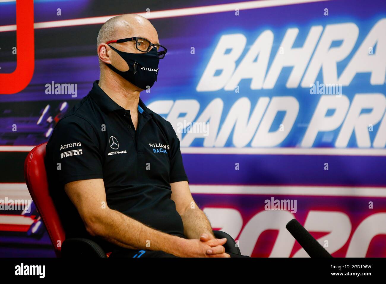 Simon Roberts (GBR) Williams Racing F1 Acting Team Principal in the FIA ...