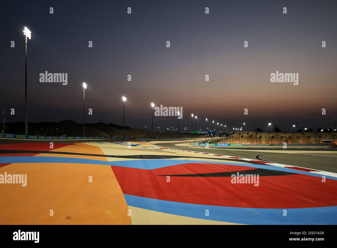 Circuit detail. Sakhir Grand Prix, Thursday 3rd December 2020. Sakhir ...