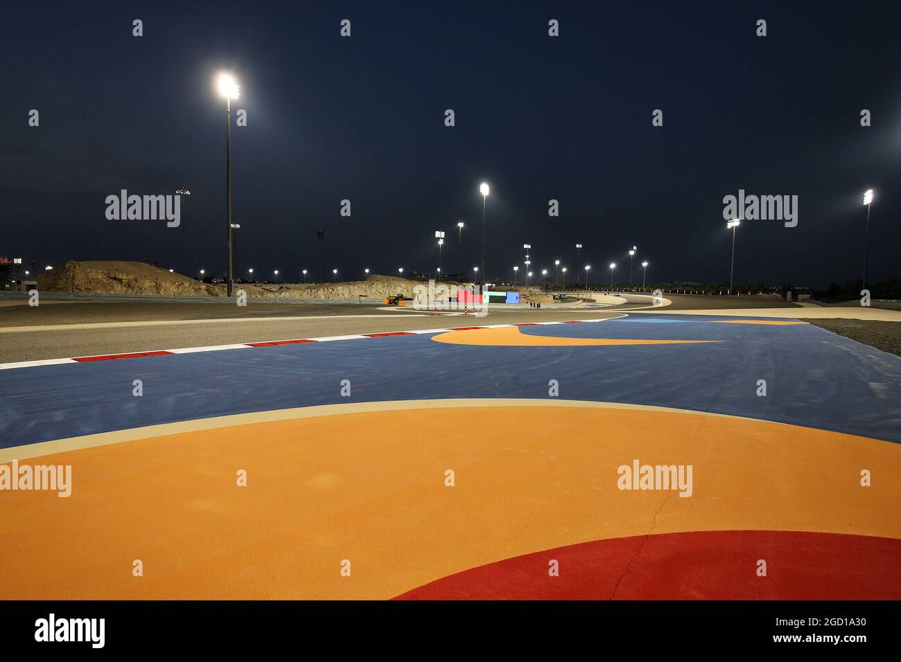 Circuit detail. Sakhir Grand Prix, Thursday 3rd December 2020. Sakhir ...