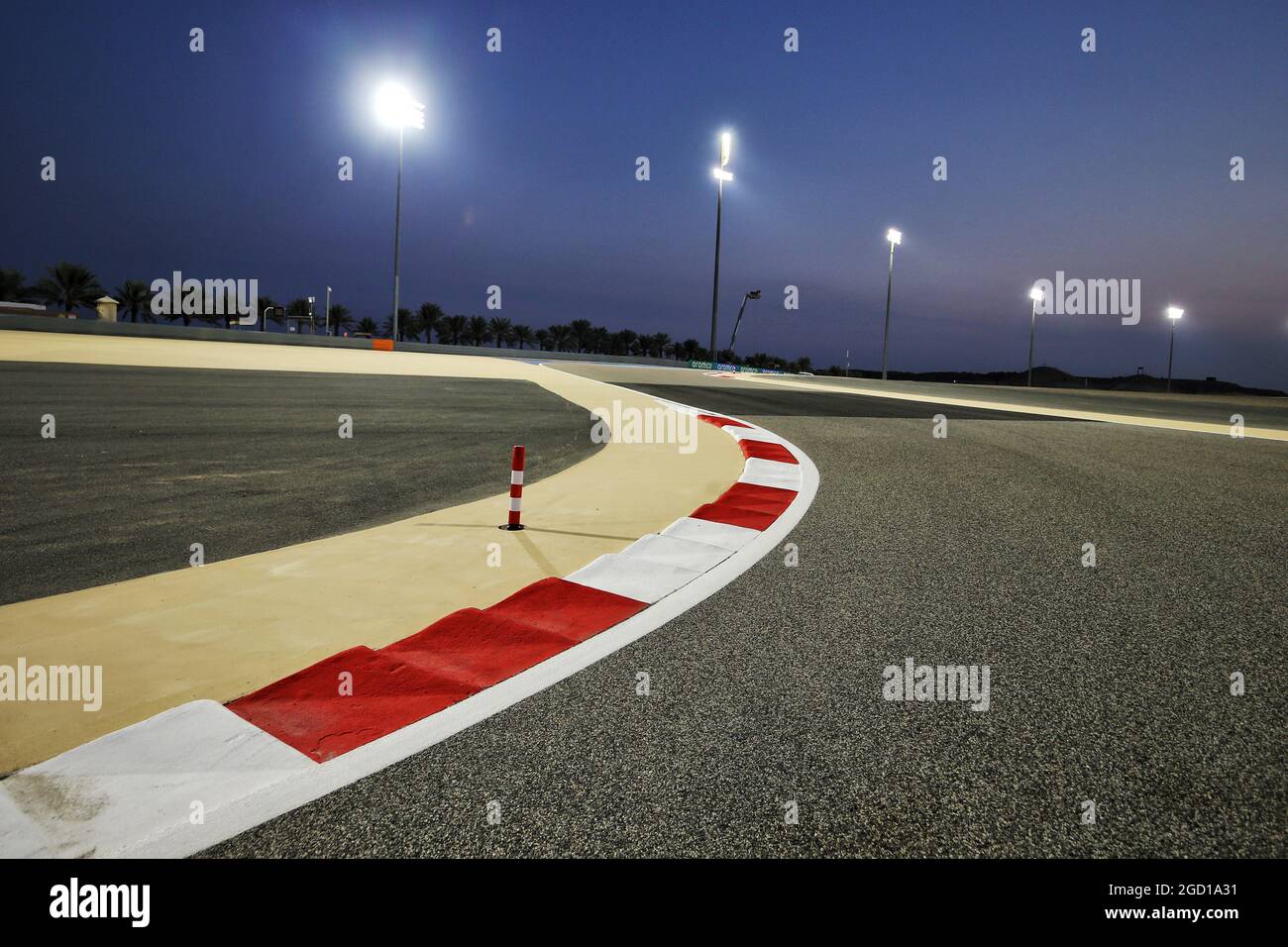 Circuit detail. Sakhir Grand Prix, Thursday 3rd December 2020. Sakhir ...