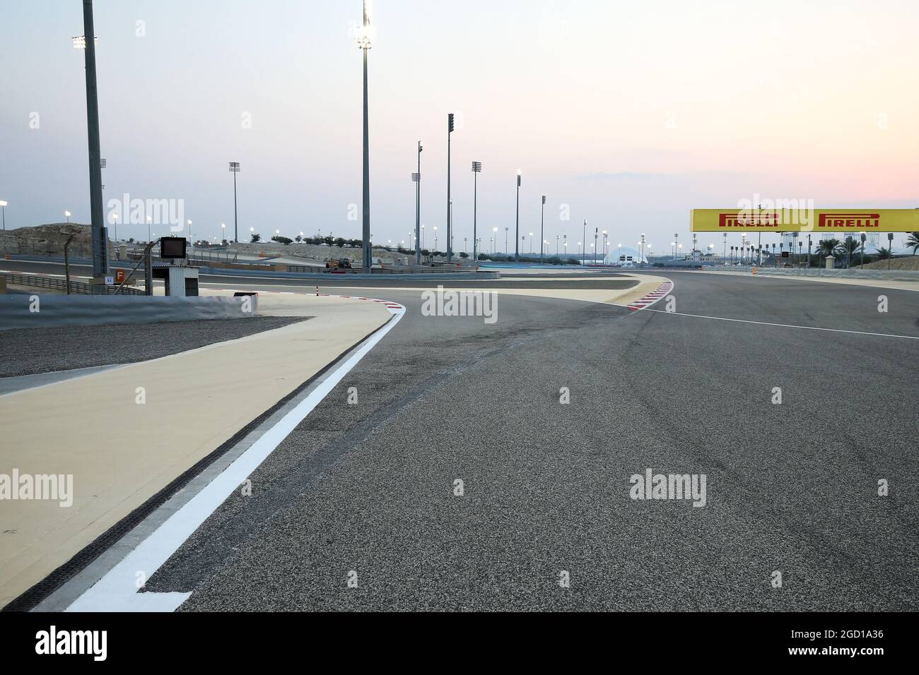 Circuit detail. Sakhir Grand Prix, Thursday 3rd December 2020. Sakhir ...