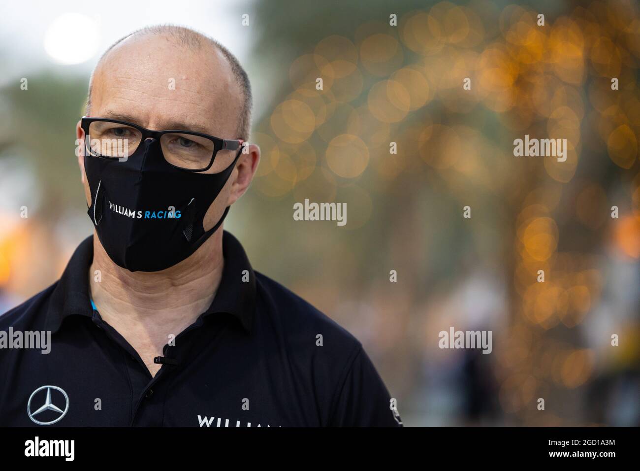 Simon Roberts (GBR) Williams Racing F1 Acting Team Principal. Sakhir ...
