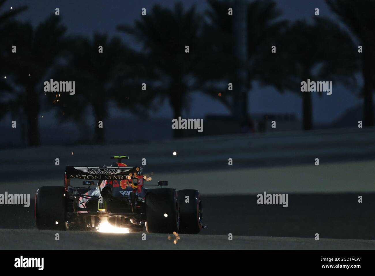 Alexander Albon (THA) Red Bull Racing RB16. Sakhir Grand Prix, Friday ...