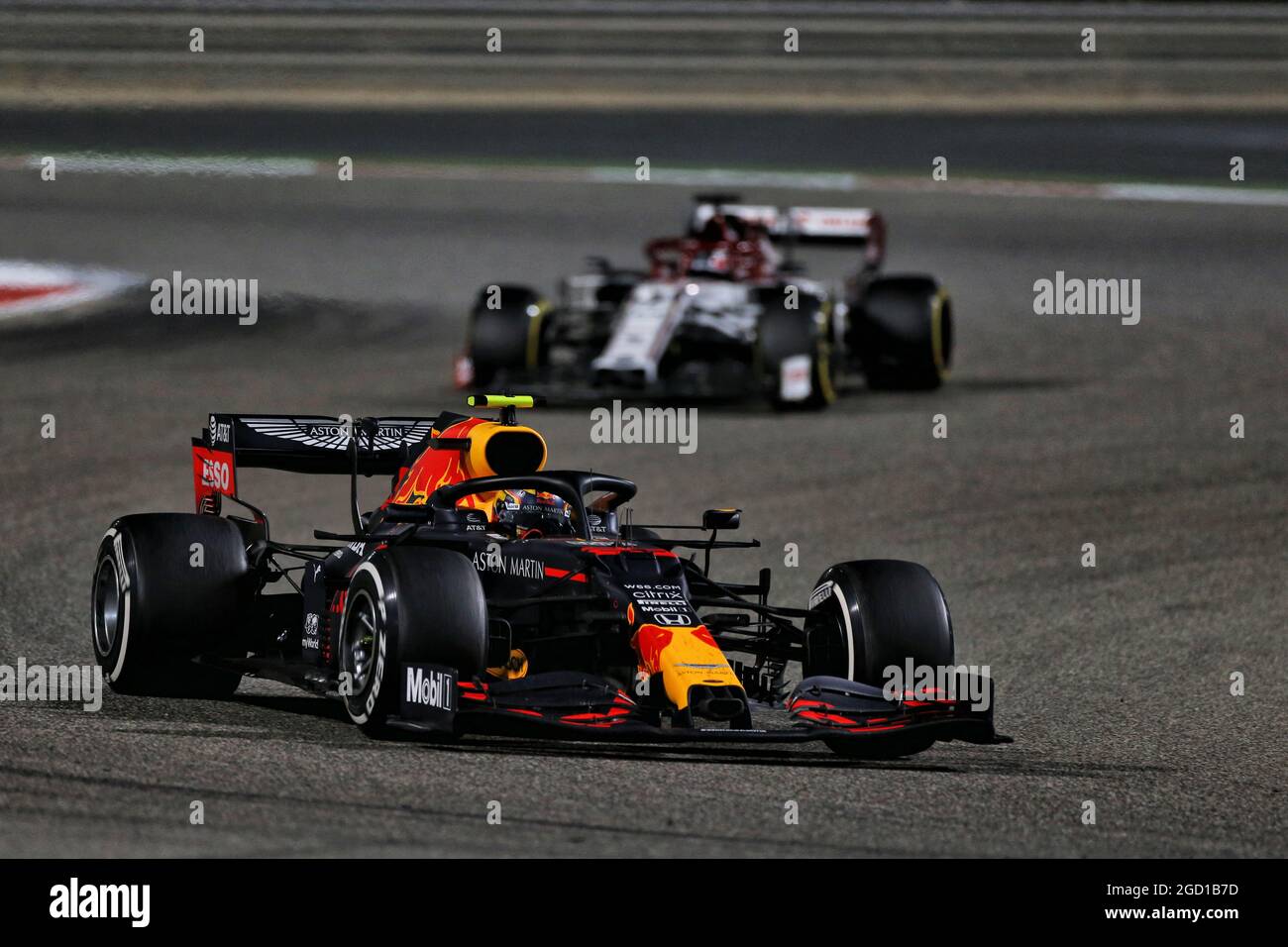Alexander Albon (THA) Red Bull Racing RB16. Sakhir Grand Prix, Sunday ...