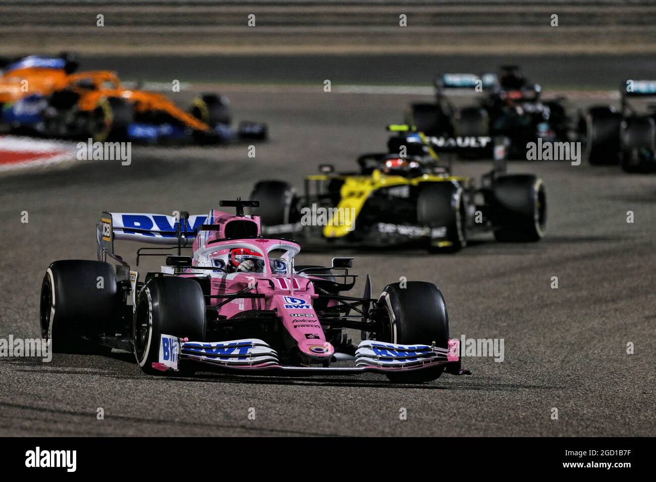 Sergio Perez (MEX) Racing Point F1 Team RP19. Sakhir Grand Prix, Sunday 6th December 2020 ...