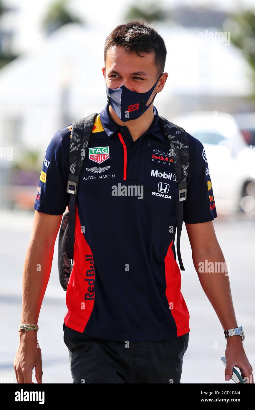 Alexander Albon (THA) Red Bull Racing. Abu Dhabi Grand Prix, Friday ...