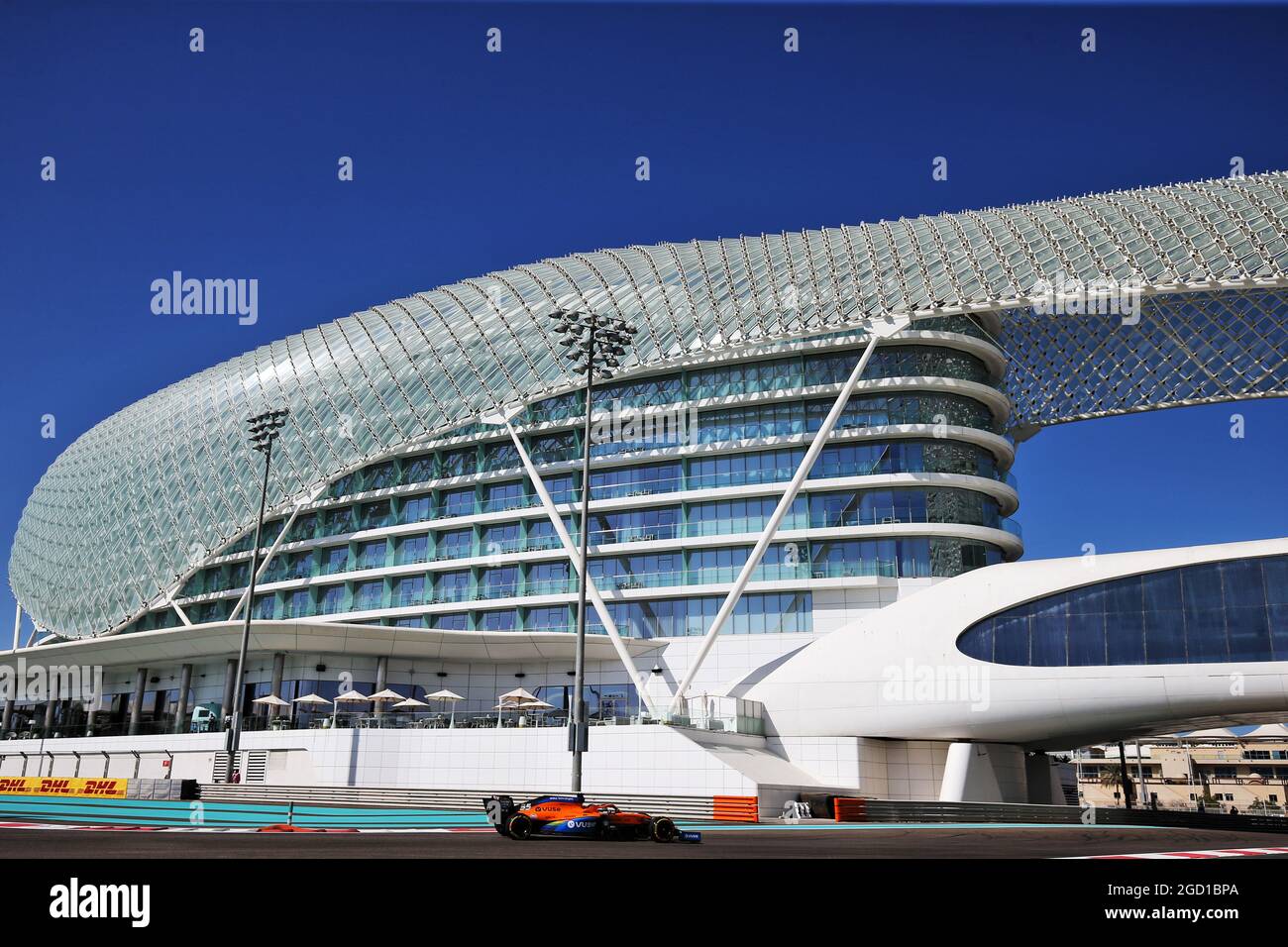 Carlos Sainz Jr (ESP) McLaren MCL35. Abu Dhabi Grand Prix, Friday 11th ...