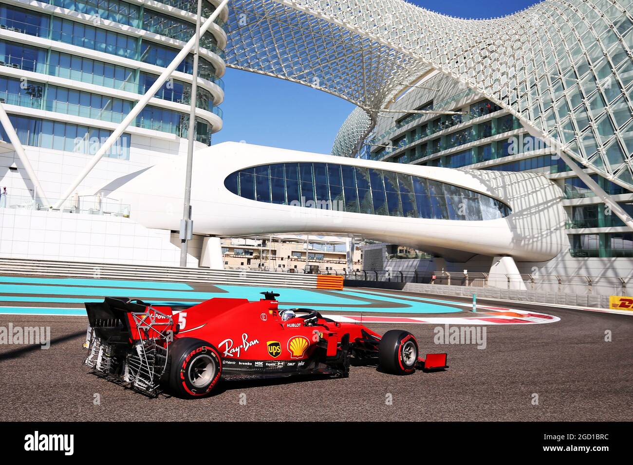 Sebastian Vettel (GER) Ferrari SF1000. Abu Dhabi Grand Prix, Friday ...