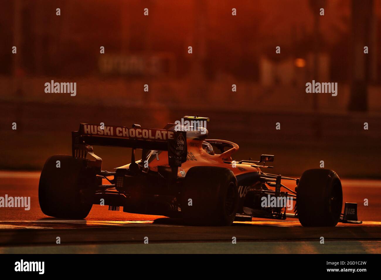 Carlos Sainz Jr (ESP) McLaren MCL35. Abu Dhabi Grand Prix, Friday 11th ...