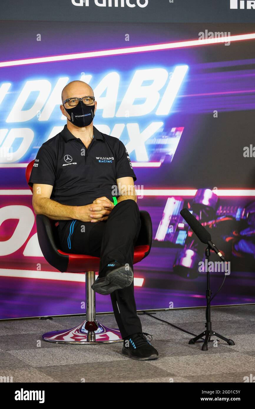 Simon Roberts (GBR) Williams Racing F1 Acting Team Principal in the FIA ...