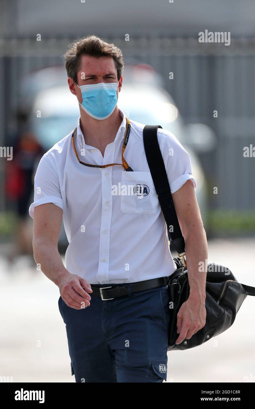 Alan Van Der Merwe (RSA) FIA Medical Car Driver. Abu Dhabi Grand Prix ...