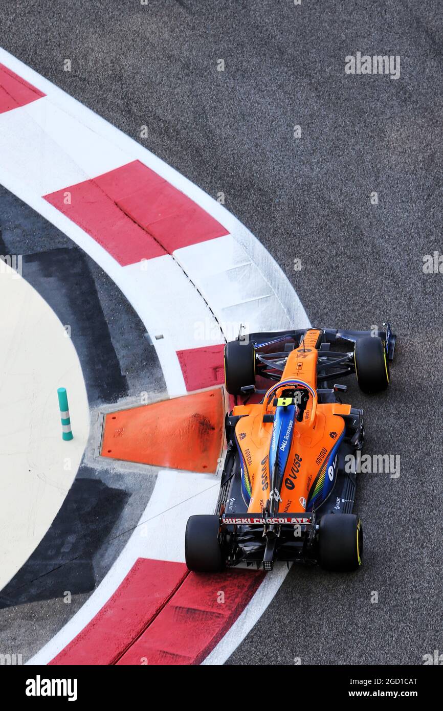 Lando norris 2020 abu dhabi hi-res stock photography and images - Alamy