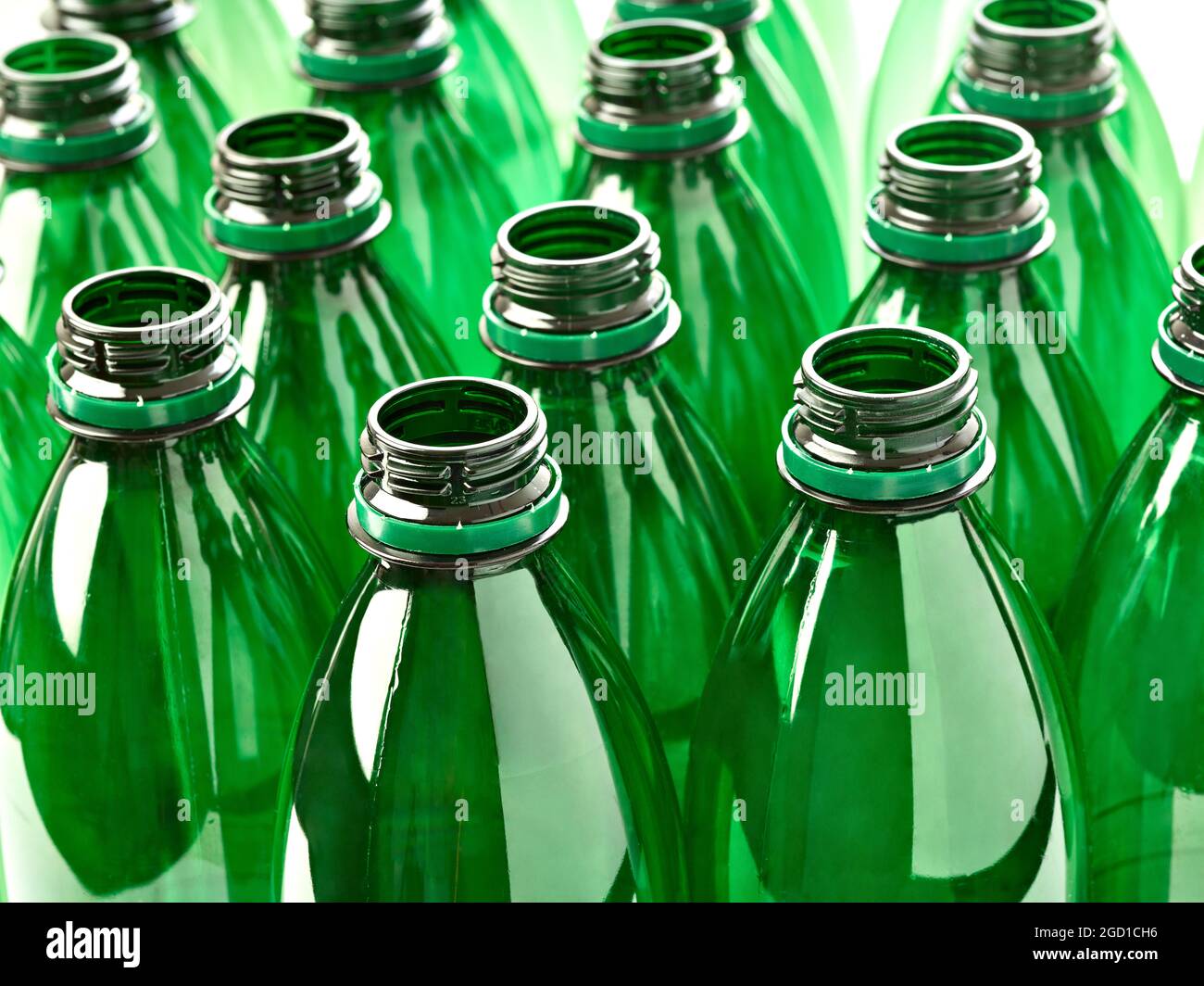 plastic bottle empty transparent recycling container water environment ...