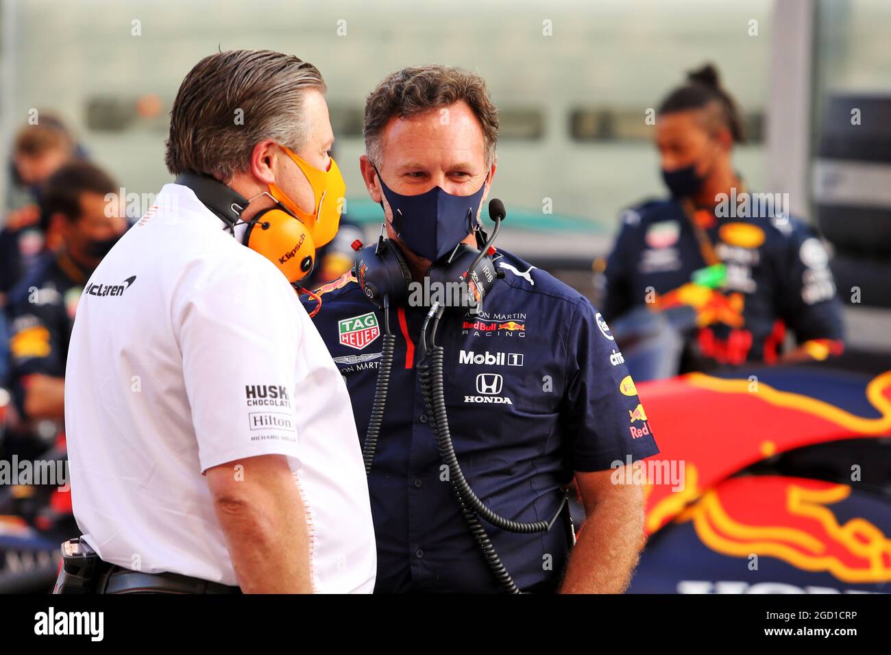 Red bull team principal christian at the yas marina circuit hi-res stock photography and images ...
