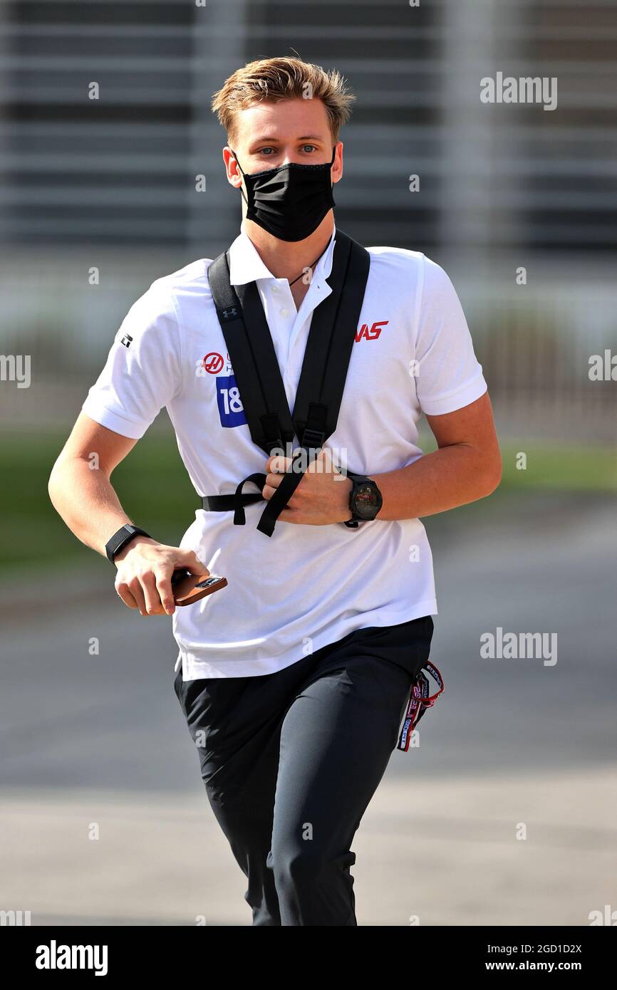 Mick Schumacher (GER) Haas F1 Team. Formula One Testing, Friday 12th ...