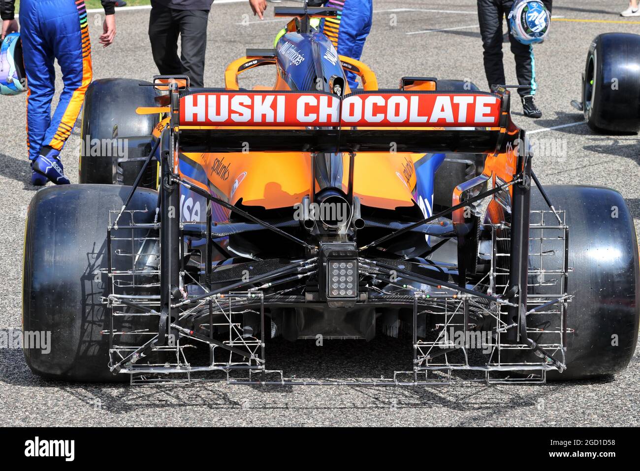Mclaren mcl35m rear wing detail hi-res stock photography and images - Alamy