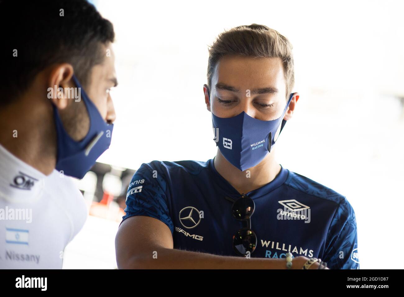 Roy Nissany (ISR) Williams Racing Development Driver with George ...