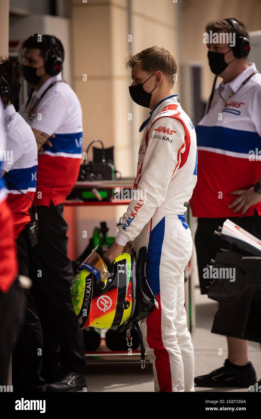 Mick Schumacher (GER) Haas F1 Team. Formula One Testing, Saturday 13th ...