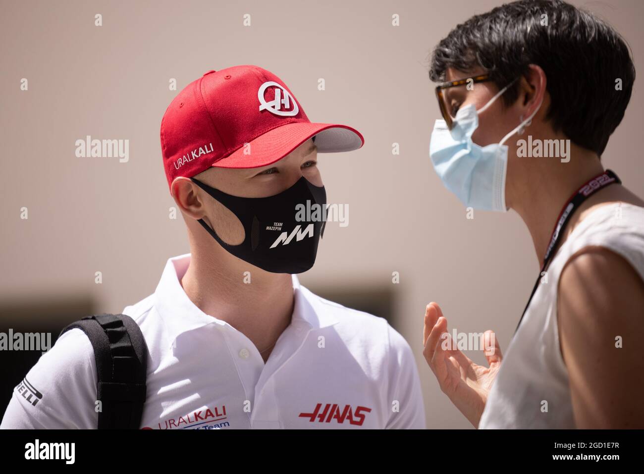 Haas f1 team ellie norman hi-res stock photography and images - Alamy