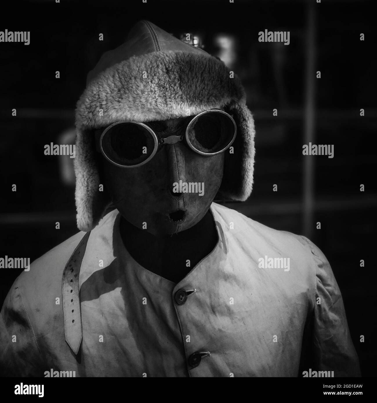 Helmet on mannequin hi-res stock photography and images - Alamy