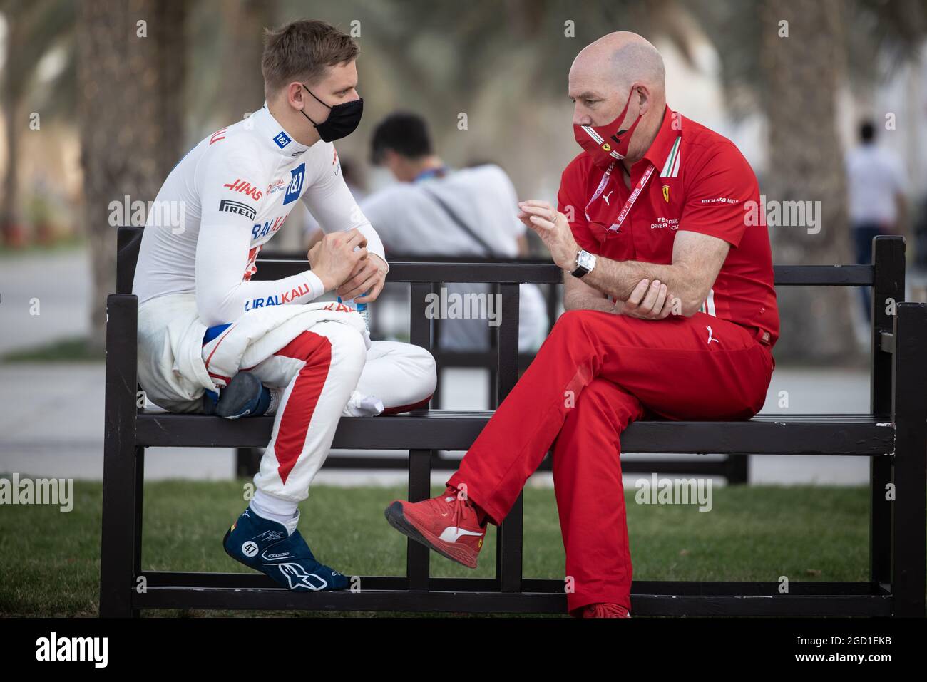 Haas f1 team jock clear hi-res stock photography and images - Alamy