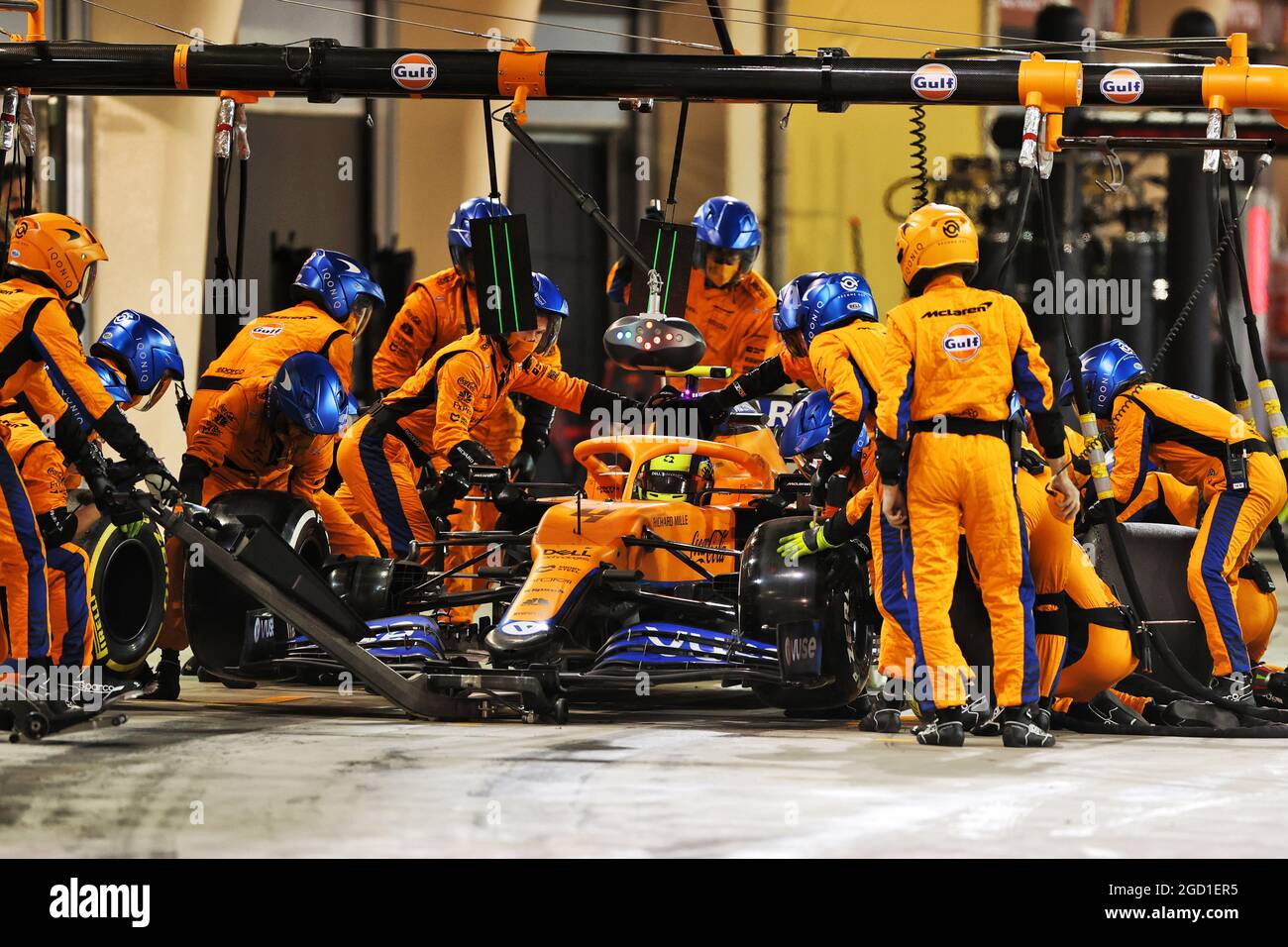 Mclaren Mcl35m Makes A Pit Stop High Resolution Stock Photography and ...