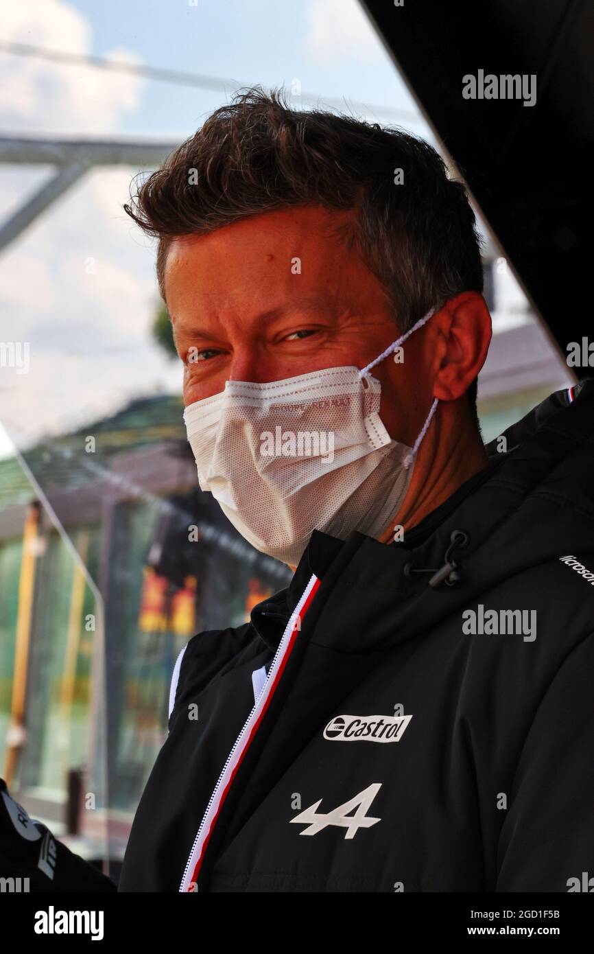 Alpine f1 team marcin budkowski hi-res stock photography and images - Alamy