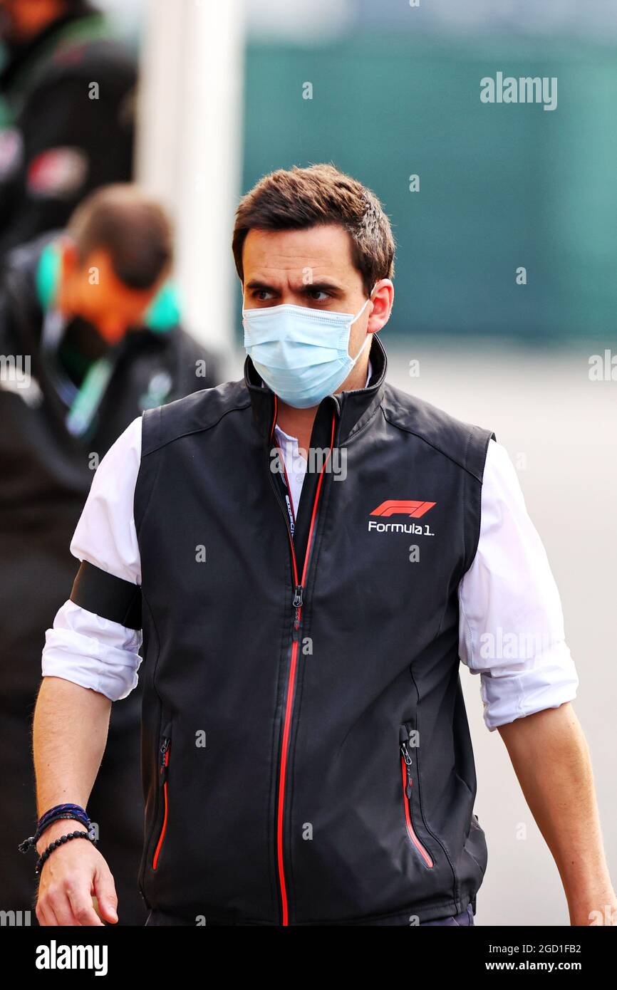 Liam Parker (GBR) F1 Head of Communications. Emilia Romagna Grand Prix, Saturday 17th April 2021 ...