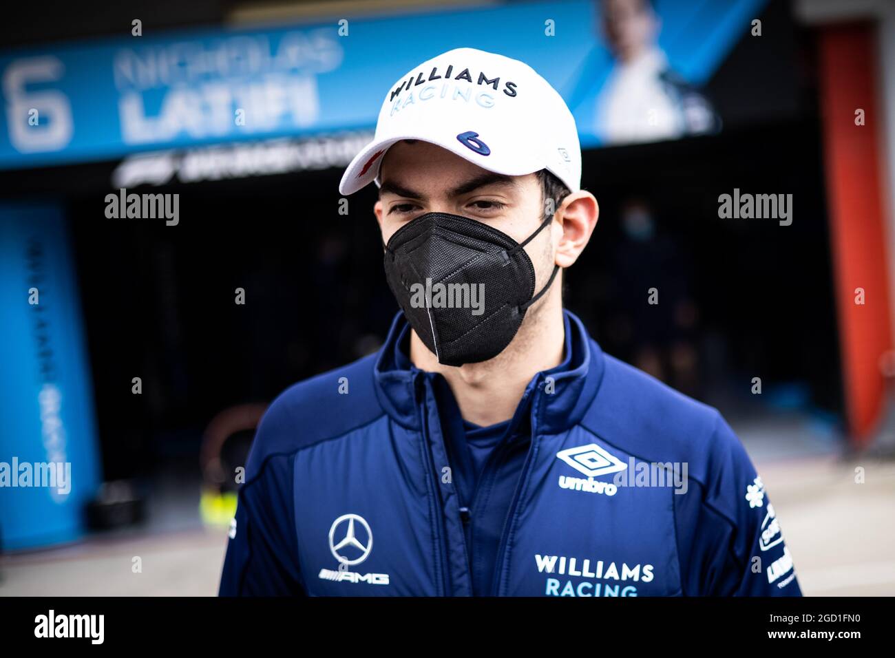 Nicholas Latifi (CDN) Williams Racing. Emilia Romagna Grand Prix ...