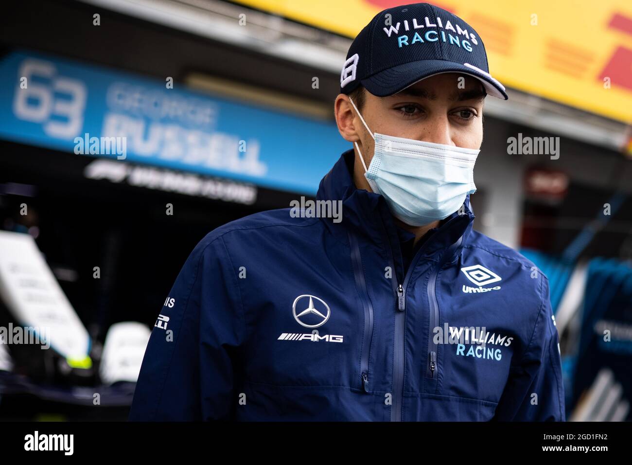George Russell (GBR) Williams Racing. Emilia Romagna Grand Prix, Sunday ...