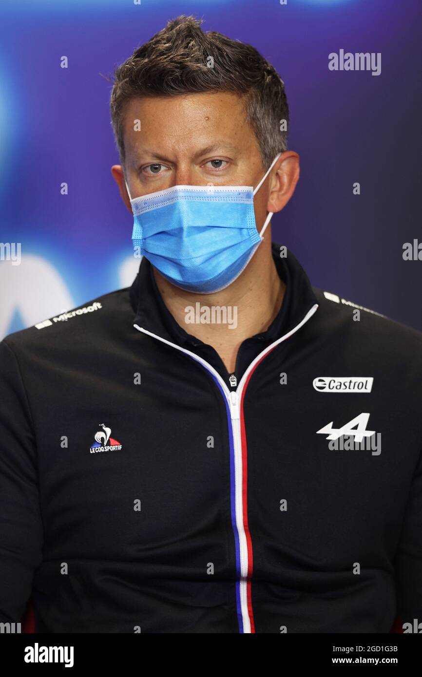 Alpine f1 team marcin budkowski hi-res stock photography and images - Alamy