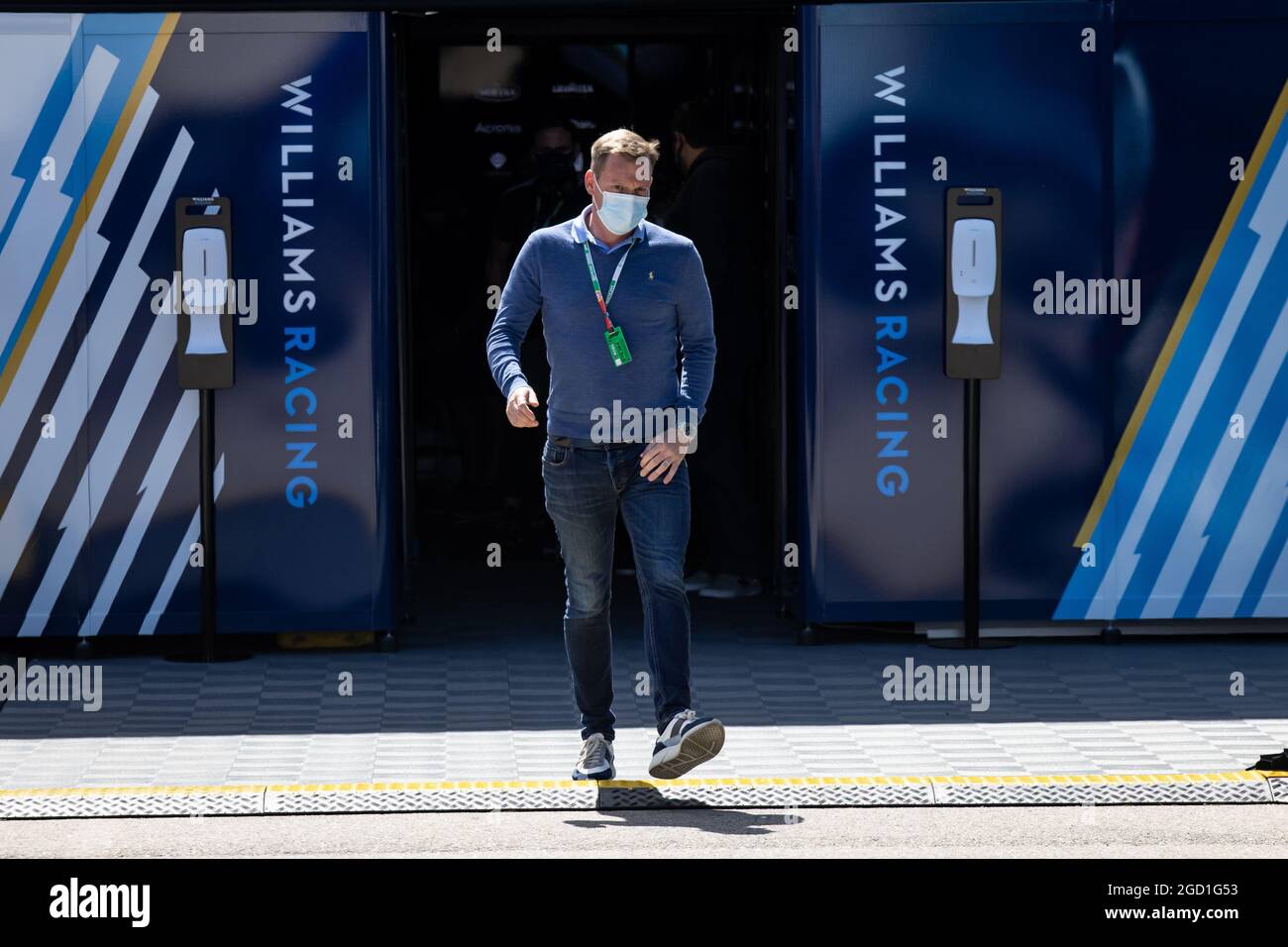 Harry Soden (GBR) Driver Manager of George Russell (GBR) Williams ...