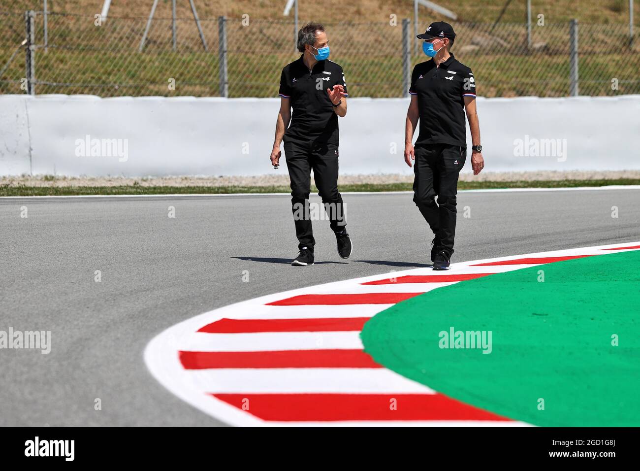 Alpine f1 team chief race engineer walks circuit alan permane hi-res ...